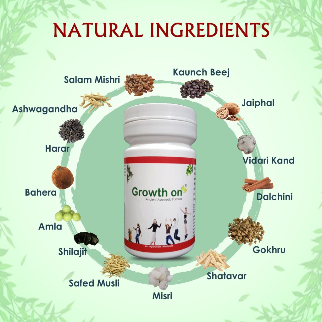 Growth On Powder - Herbal Growth Supplement - growthon.com