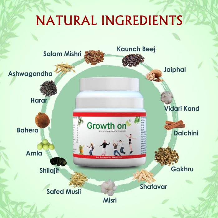 Growth On Powder - Herbal Growth Supplement - growthon.com