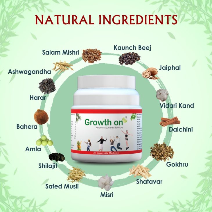Growth On Powder - Herbal Growth Supplement - growthon.com